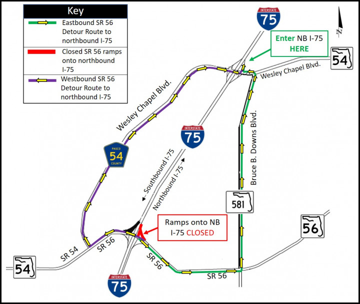 I-75 Lane Closures